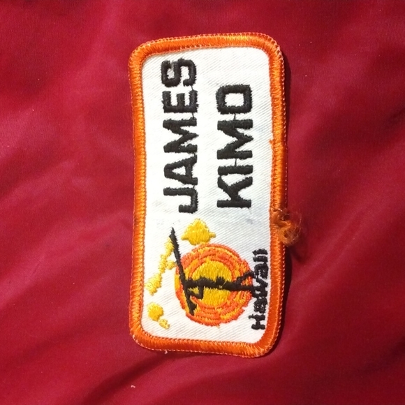 Hawaiian James Kimo | Other | James Kimo Hawaiian Name Patch 98s | Poshmark